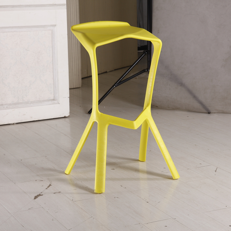 Colorful Monoblock Stackable Plastic High Bar Stools from China ...