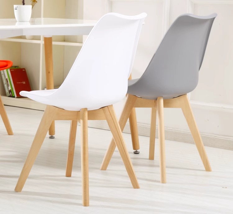 Removable Plastic Solid Wood Dining Chair for Restaurant Hotel Coffee ...