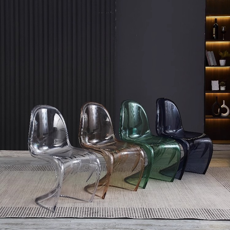 Stackable Hotel Events Plastic Chair Crystal Acrylic Transparent ...